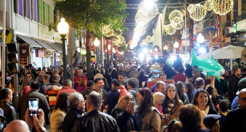 Market Night in Funchal, Madeira Island